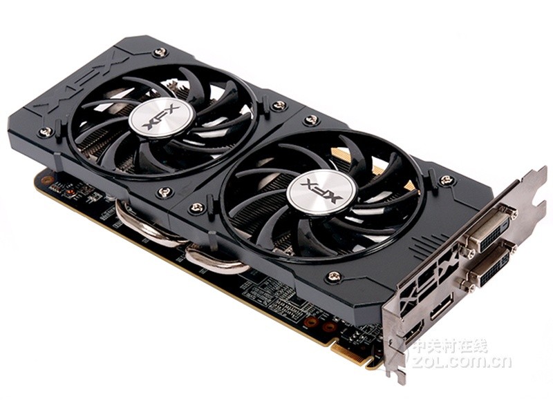 【高清图】XFX讯景(xfx)R9 370 4G整体外观图 图1-ZOL中关村在线