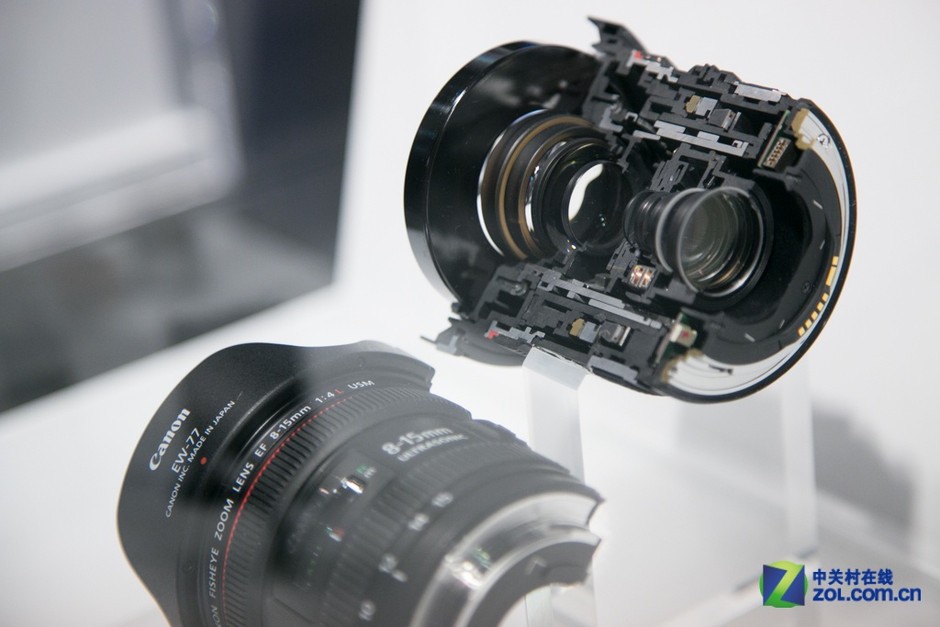 【图】难得一见 佳能EOS M与600mm镜头剖面图 第2页-ZOL数码影像