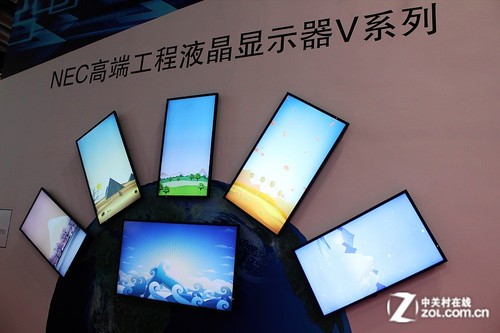 四项全面升级 NEC发布V系列商用显示器（全文）_NEC V551-AVT_商用显示新闻资讯-中关村在线