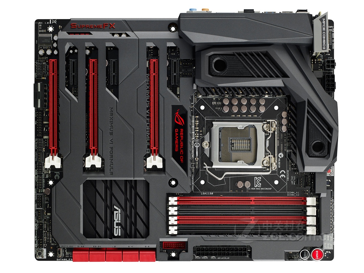 【原始大图】华硕Maximus VI Formula整体外观图图片欣赏-ZOL中关村在线