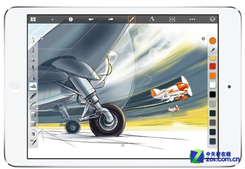 专业电子画板——SketchBook_苹果 iPad mini 2（16GB/Cellular）_4G评测-中关村在线