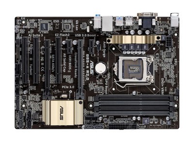 【高清图】华硕(asus)B85M-D PLUS整体外观图 图1-ZOL中关村在线