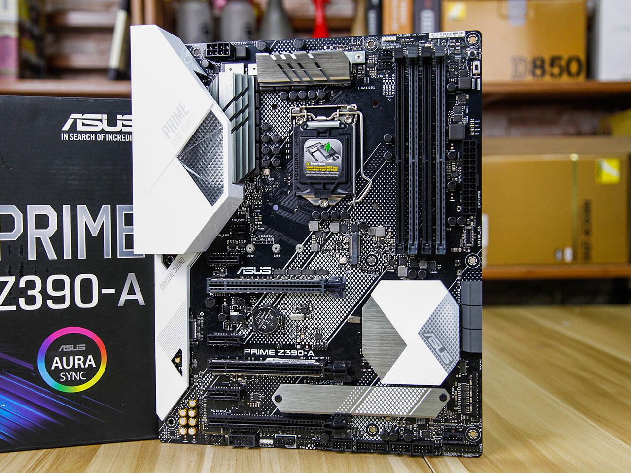 【原始大图】华硕PRIME Z390-A实拍图图片欣赏-ZOL中关村在线