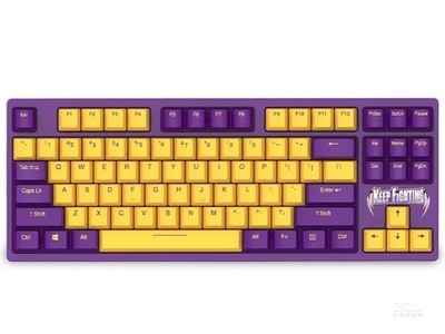 【高清图】达尔优87键 机械合金幻彩版键盘评测 图28 -ZOL中关村在线