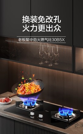 【老板JZT-30B5X】报价_参数_图片_论坛_ROBAM 台嵌两用燃气灶老板电器燃气灶报价-ZOL中关村在线