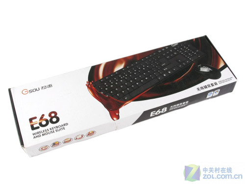 精致巧克力 极速E68无线键鼠套装评测_极速户外便携音响_键鼠评测-中关村在线