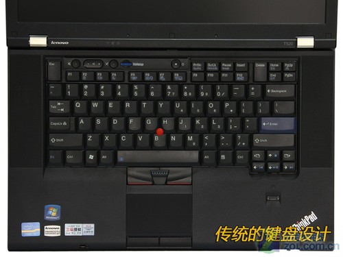 外观篇：高触感舒适键盘_联想ThinkPad T520（424254C）_笔记本评测-中关村在线