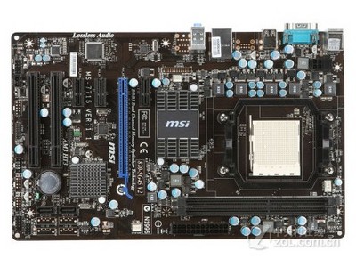 【高清图】msi微星(msi)微星870A-G46整体外观图 图1-ZOL中关村在线