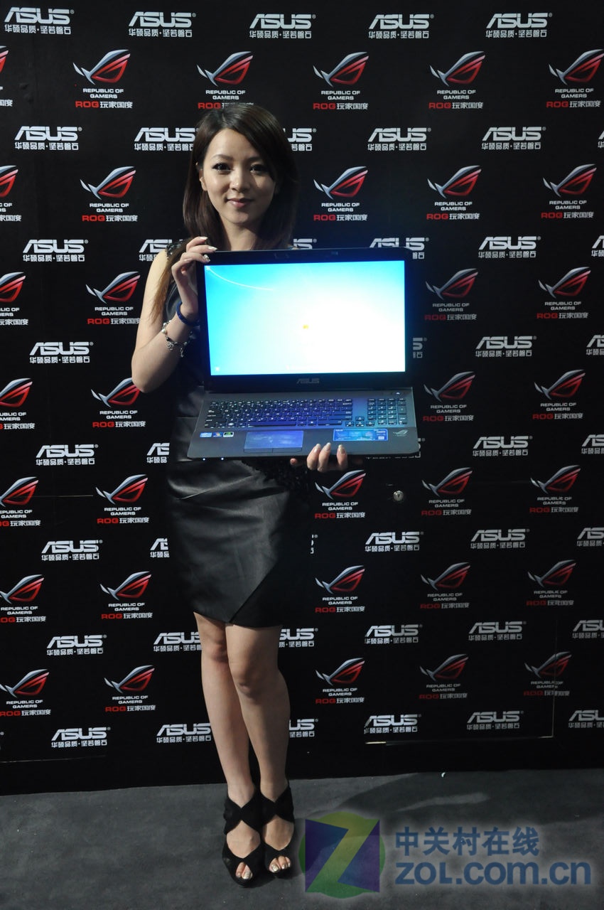【图】CJ游戏利器ROG！华硕展出笔记本G53 第3页-ZOL笔记本